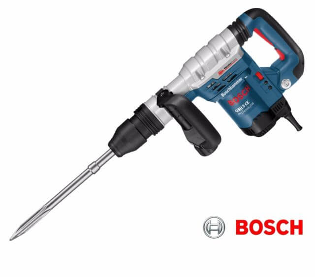 Bosch GSH 5 CE 110v Demolition Hammer/Breaker 5kg - Miles Hire