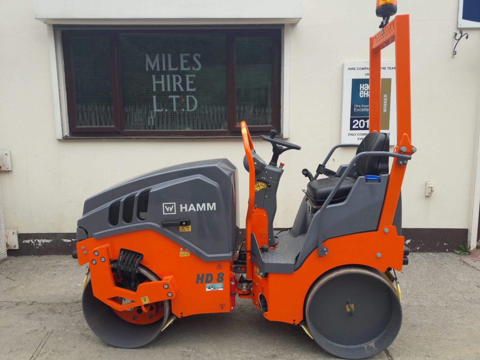 Vibrating Roller 800mm - Miles Hire