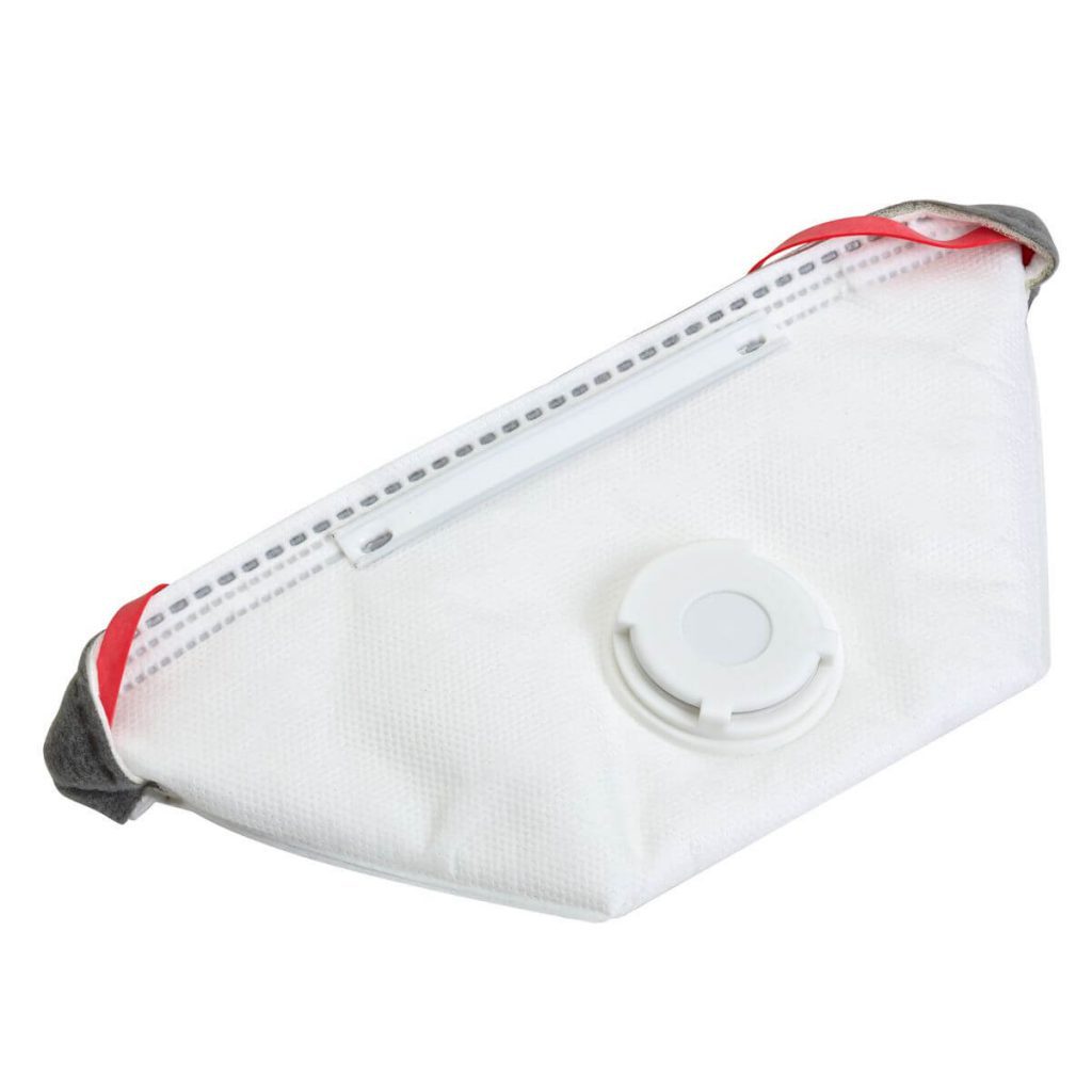 OX FFP3V Fold Flat Mask Respirator Valved - Miles Hire