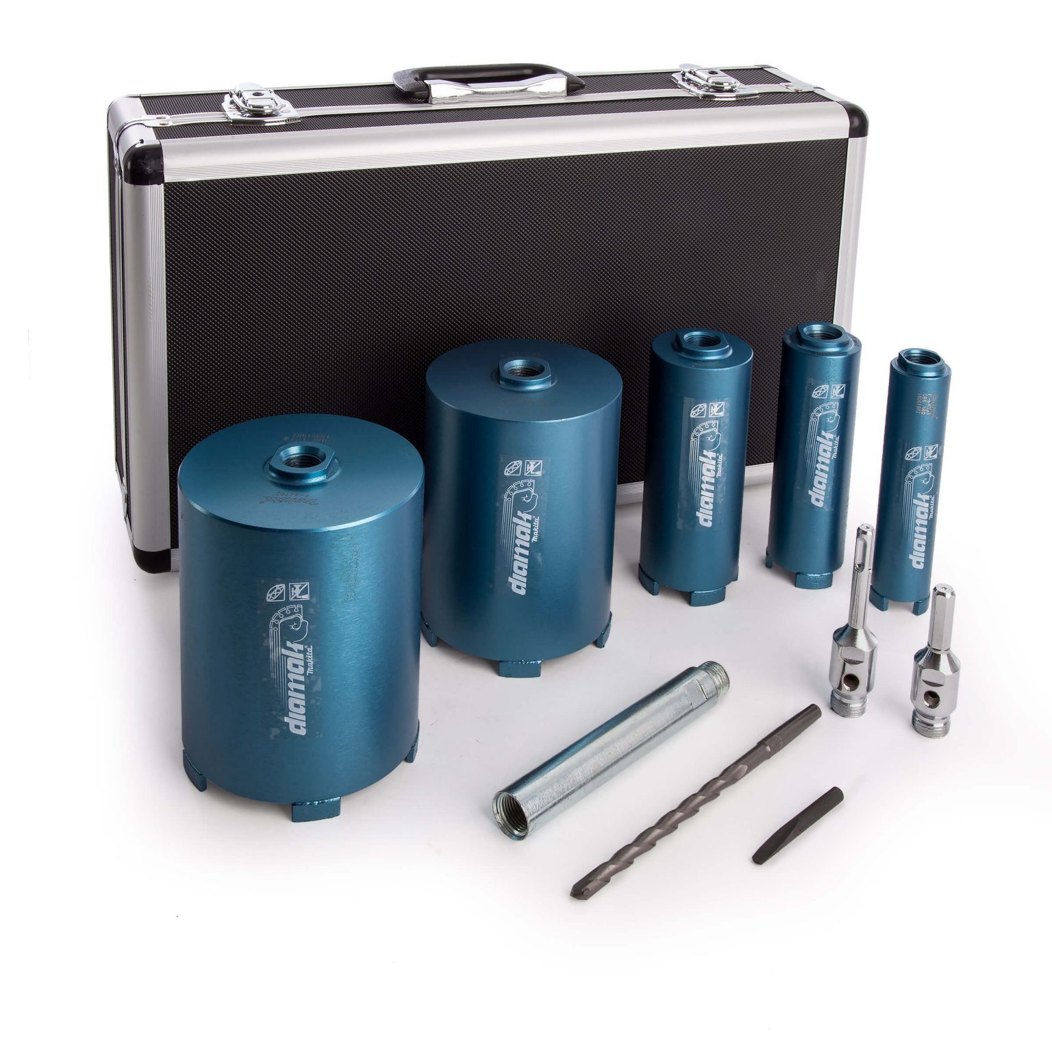 Heavy duty cores and Diamond cores for various drill sizes - Miles Hire