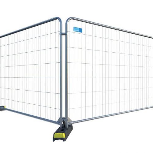 Heras heavy duty Fencing Panel incl. 1 foot and 1 clip - Miles Hire