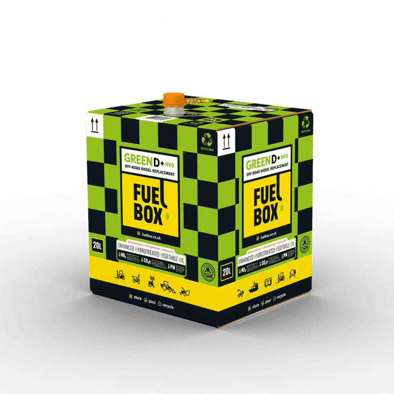 WHITE DIESEL FUEL BOX [20LITRES] - Miles Hire